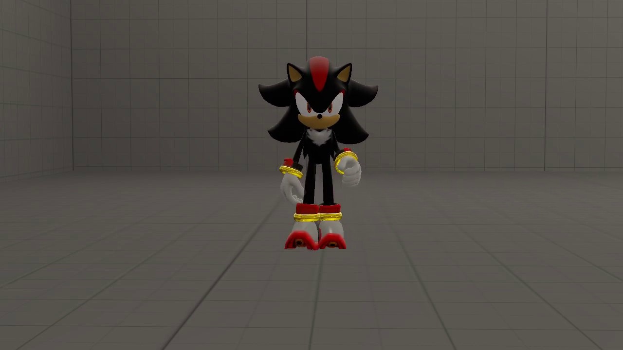 Shadow the Hedgehog Walk Cycle