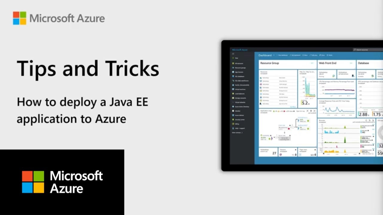 How to deploy a Java EE application to Azure | Azure Tips & Tricks