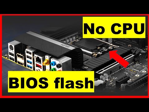 How to Flash Bios without a CPU, MSI Z690-A Pro DDR4 WiFi Motherboard