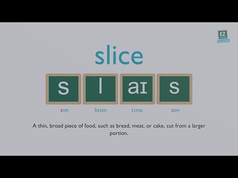 How to pronounce slice ?