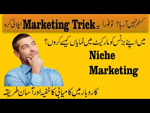 Niche Marketing for Small Business | Marketing Tips for Small Business in Urdu/Hindi