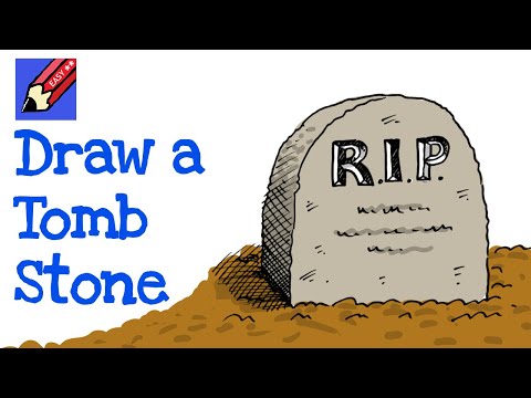 How to Draw a Tombstone Real Easy – Shoo Rayner