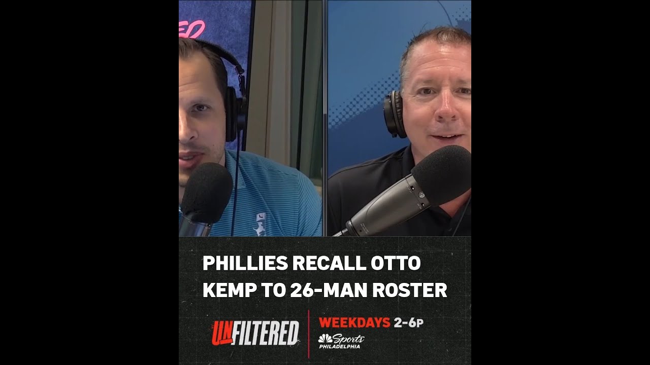 Phillies recall Otto Kemp to 26-man roster