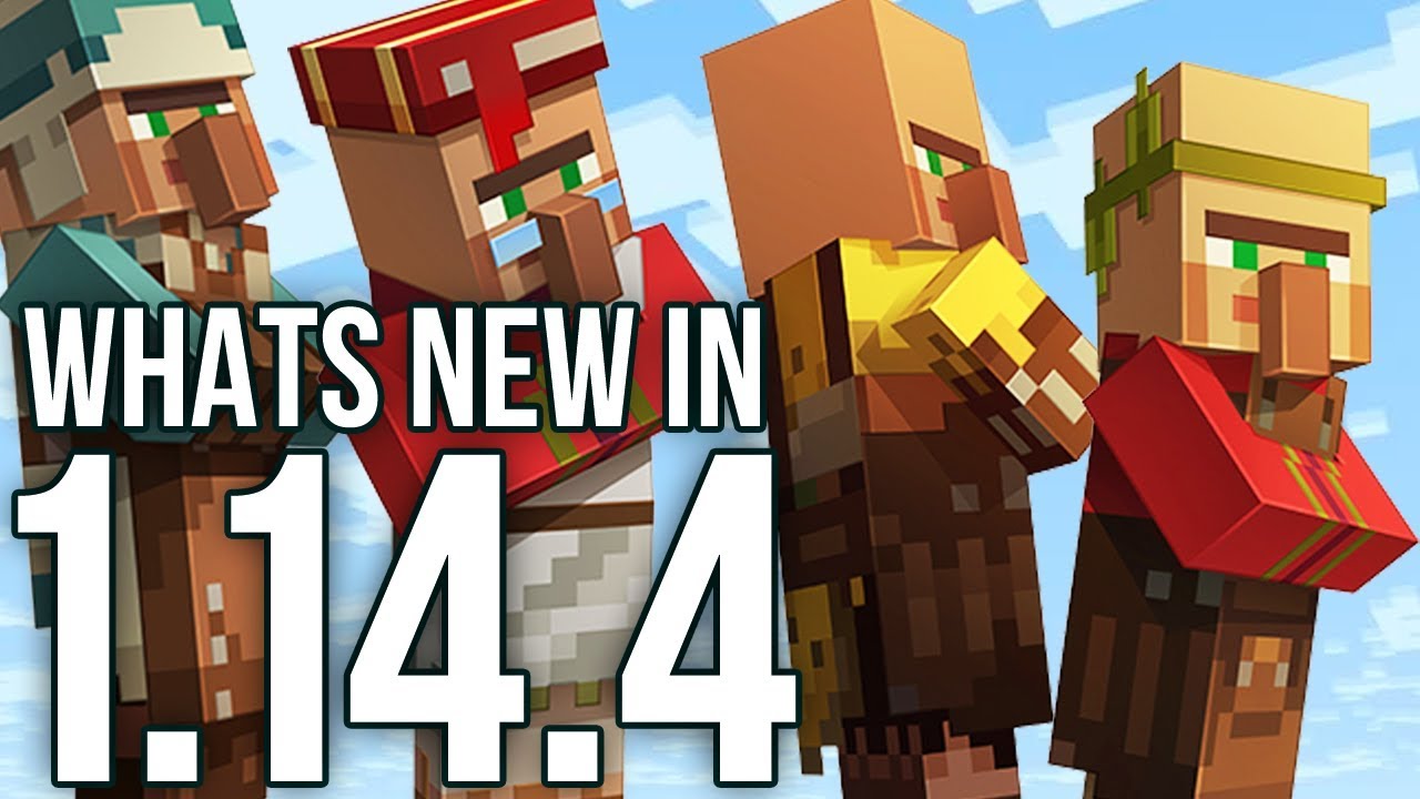 Minecraft é atualizado para a versão 1.14.4