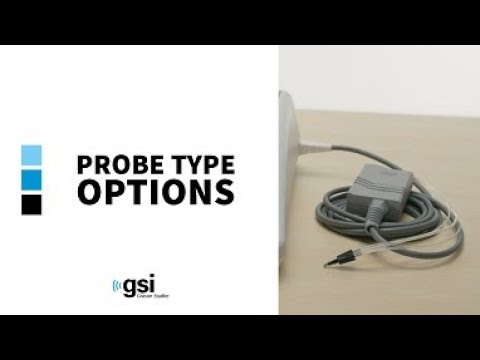 Tympanometer & Audiometer | GSI 39 Tutorial | Chapter 4 - Probe Type Options