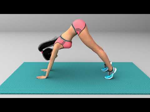How to do the Downward Dog Yoga pose and benefits