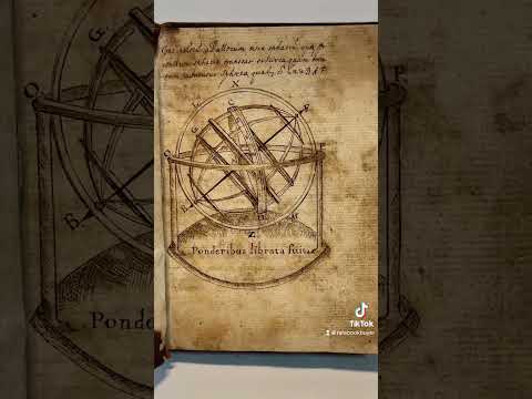 MYSTERY MANUSCRIPT FOLLOW UP. A Very Brief Part II. #astronomy #rarebooks #booktok #booktube