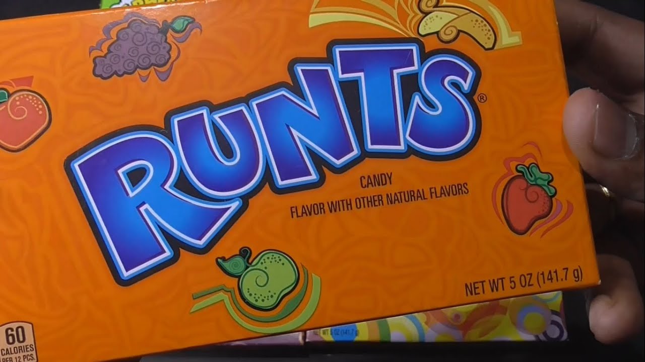 Runts Candy Opening
