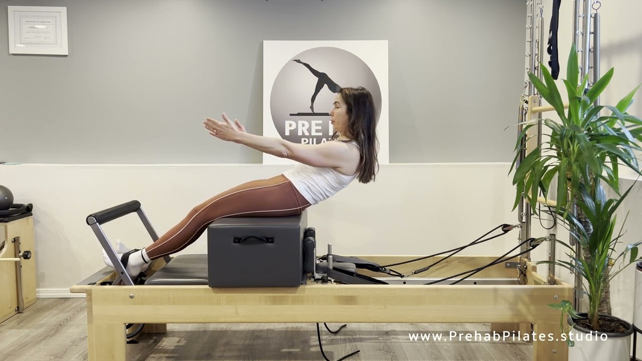 15 minute reformer with box with Maggie - Prehab Pilates