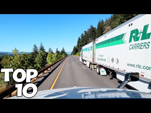 Best Top 10 Trucking Companies #shorts