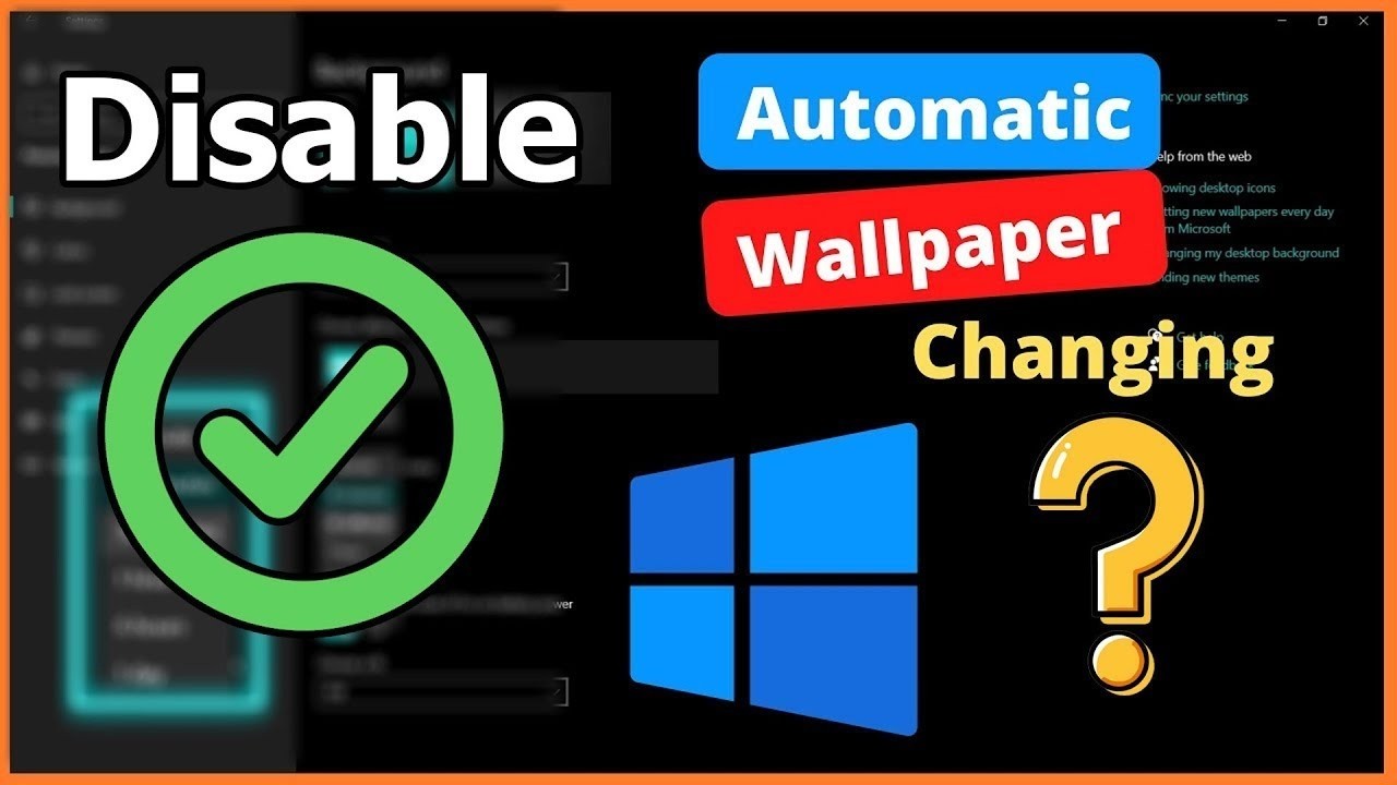 Fix Desktop Background Automatically Change ⚠️ Bing Wallpaper Changed by Itself