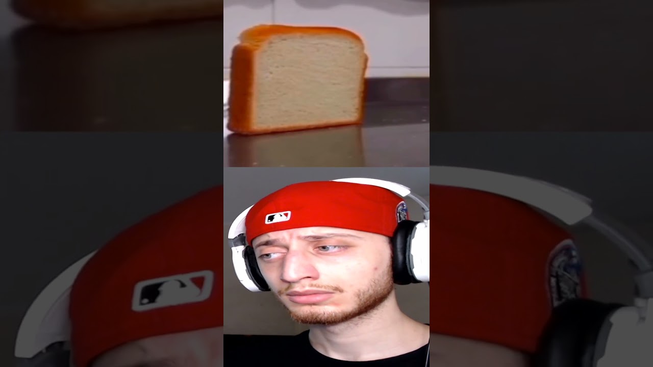Piece Of Bread Falling Over Reaction #shorts #short #memes #meme
