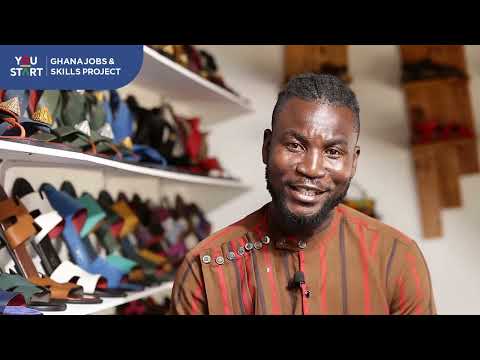 YouStart Ghana Jobs and Skills Project Beneficiary Testimonial | Luumva Laryea