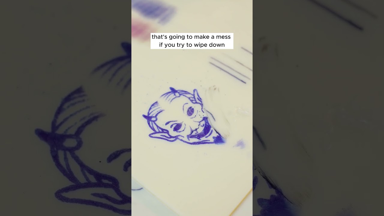 Why is the ink splattered?  #tattoo #tattoocartridges #tattoomachine #beginner #ink #tattooartist