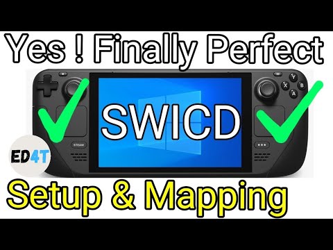 How to Setup Steam Deck Controller in Windows 10/11 SWICD - Episode #2