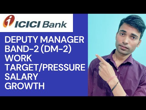 DEPUTY MANAGER BAND 2 WORK IN ICICI BANK |SALARY |TARGET #icicibank #icici #icicidm2 #iciciinterview