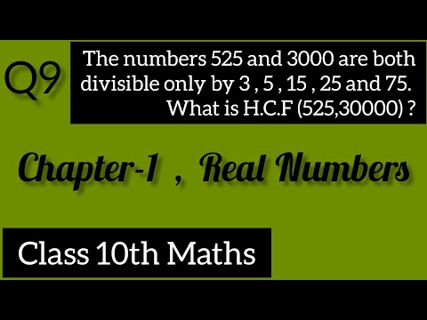 The numbers 525 and 3000 are both divisible only by 3,5,15,25 and 75. What is HCF(525,30000)?