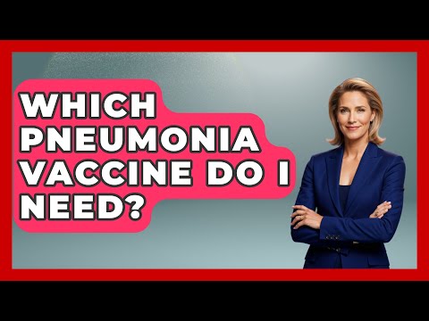 Which Pneumonia Vaccine Do I Need? - First Response Medicine