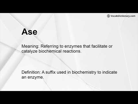 Ase Meaning