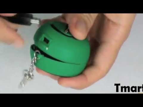 6.98 DK-601 Hamburger Mini Speaker with Battery Yellow-81005555