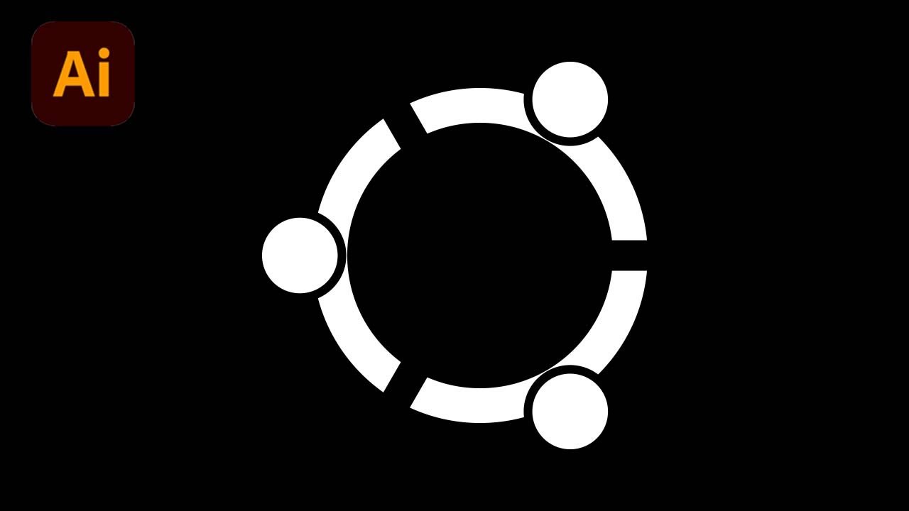How To Create the Linux Ubuntu Logo in Adobe Illustrator