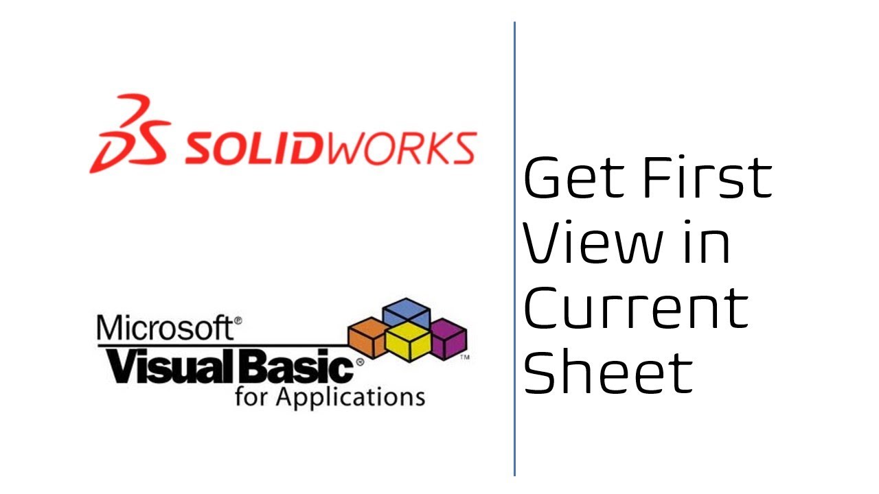 Solidworks VBA Macro – First/Next View In Current Sheet
