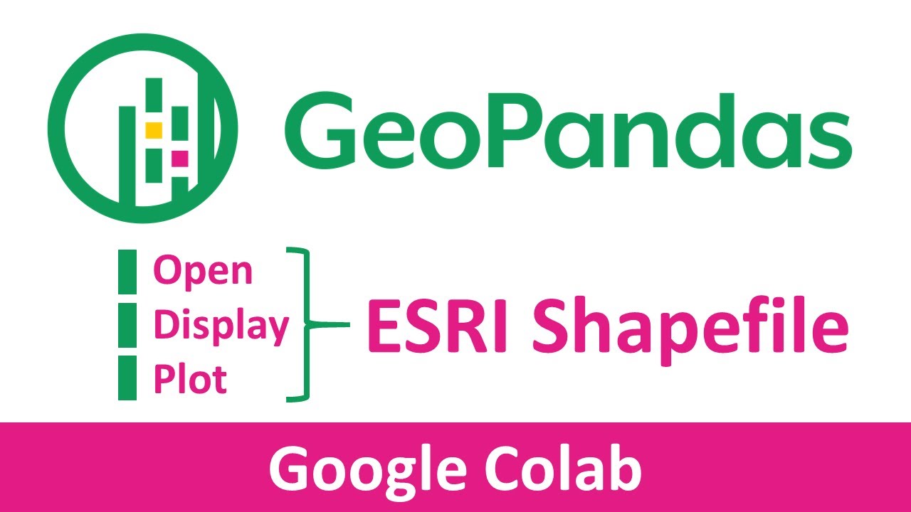 Python GIS - Open, Display and Plot Shapefiles with Geopandas in Google Colab