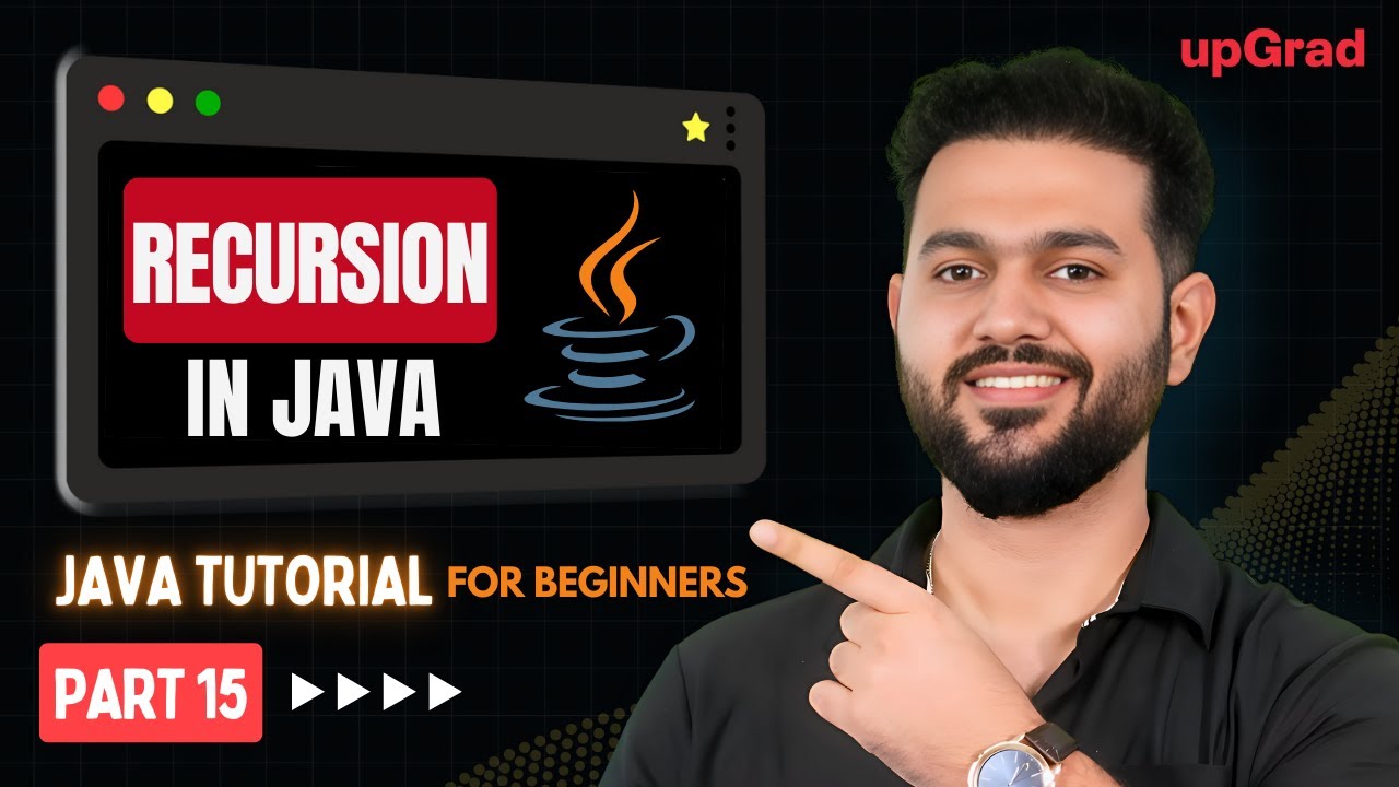 Recursion in Java for Beginners | Factorial Using Recursion | Java Tutorial for Beginners Part 15