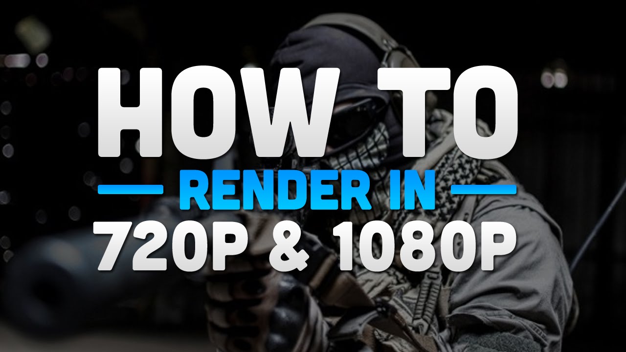 How to Render In (1080p-720p) In Movie Maker (Gaming/Vlog's/Music + More )