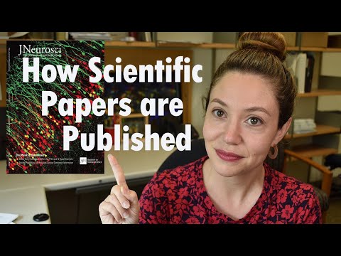 How scientific papers are published