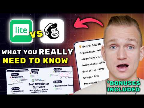 Mailerlite vs Mailchimp for Newsletters 2025 (Only What You Really Need to Know) (Bonuses Included)