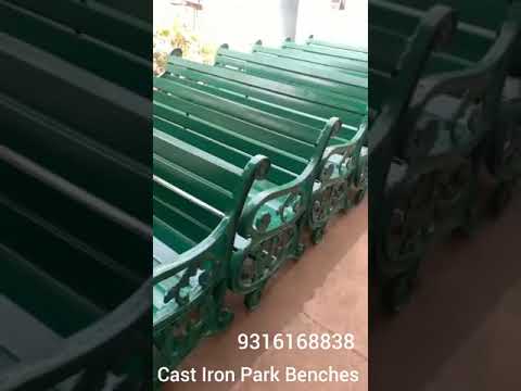 Manufacturing cast iron park benches & cast aluminium garden furniture supply in PAN INDIA.