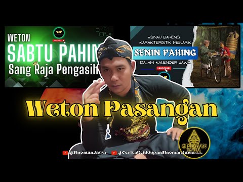 Weton Pasangan Senin Pahing Sabtu Pahing