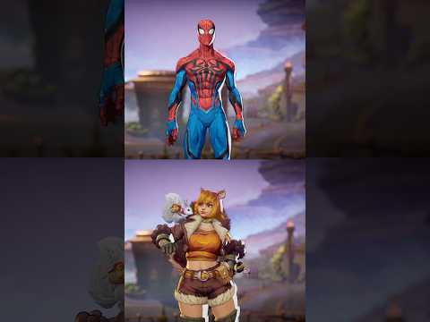 Squirrel Girl and Spider-Man interaction - Marvel Rivals