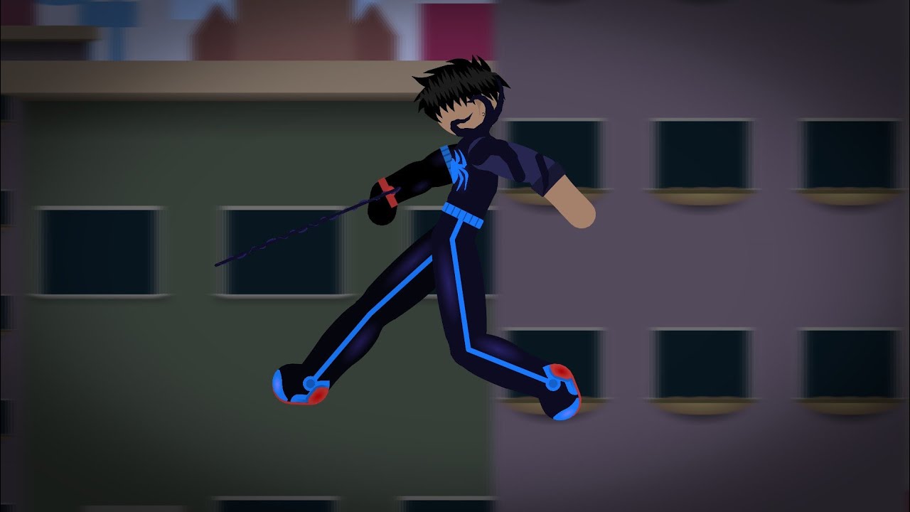 🕸️Swinging Test Stick Nodes🕸️ -  ⚡Spiderman OC⚡