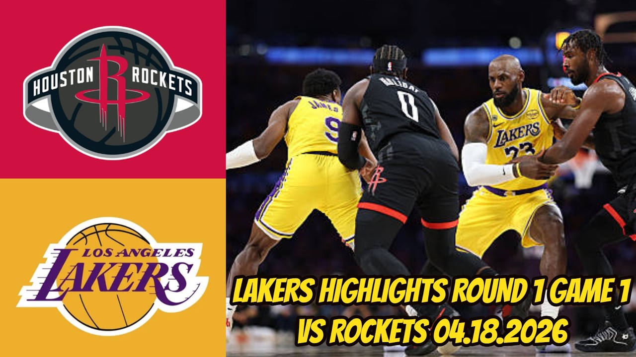 R1G1 Lakers vs Rockets | Lakeshow Highlights | April 18, 2026