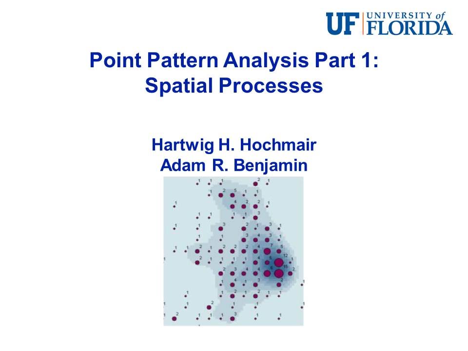 Point Pattern Analysis Part 1: Spatial Processes