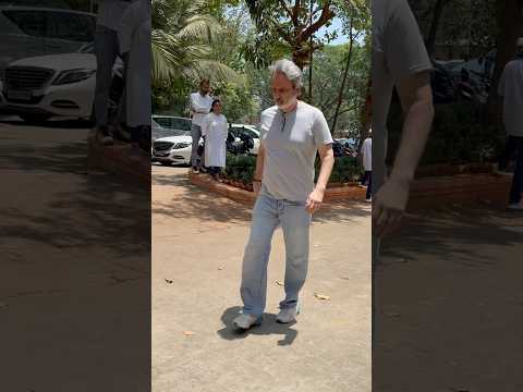 Anil Thadani Reached At Funeral Of Nirmal Kapoor At Pawan Hans Crematorium