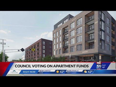 Council considers $23M in city support of Indy apartment developments