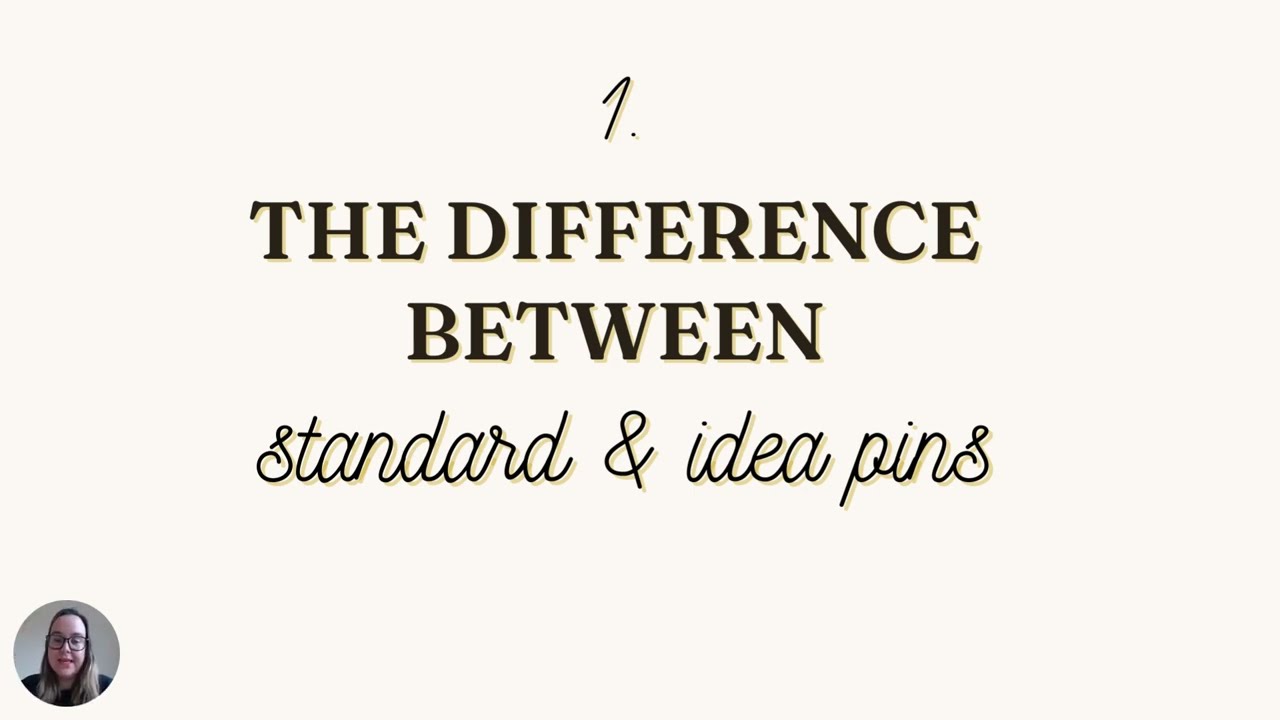 The Difference Between Standard & Idea Pins on Pinterest