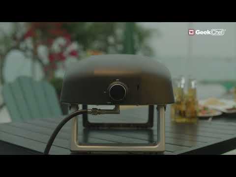Geek Chef Outdoor Pizza Oven: Cook Delicious Pizzas & More in Minutes!