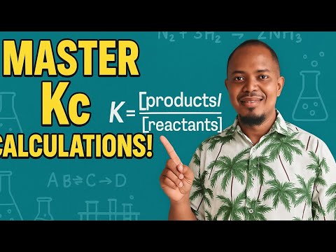 How to Calculate Equilibrium Constant (Kc) | Step-by-Step Guide with Examples