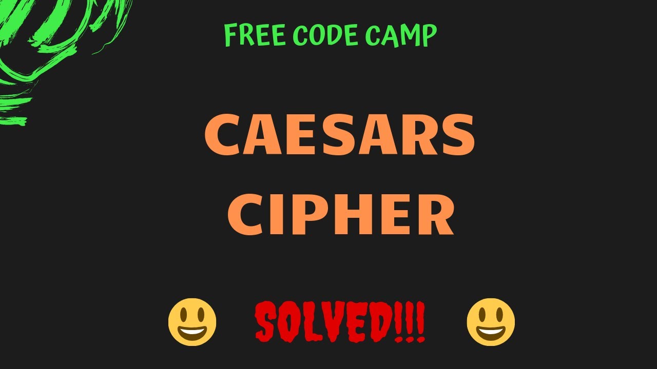 Free Code Camp - Caesars Cipher - SOLUTION !!!
