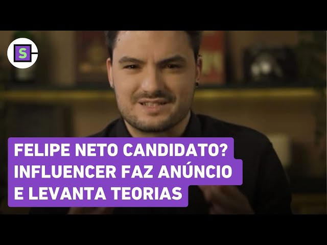 Felipe Neto já negou disputar presidência: 'Zero interesse'