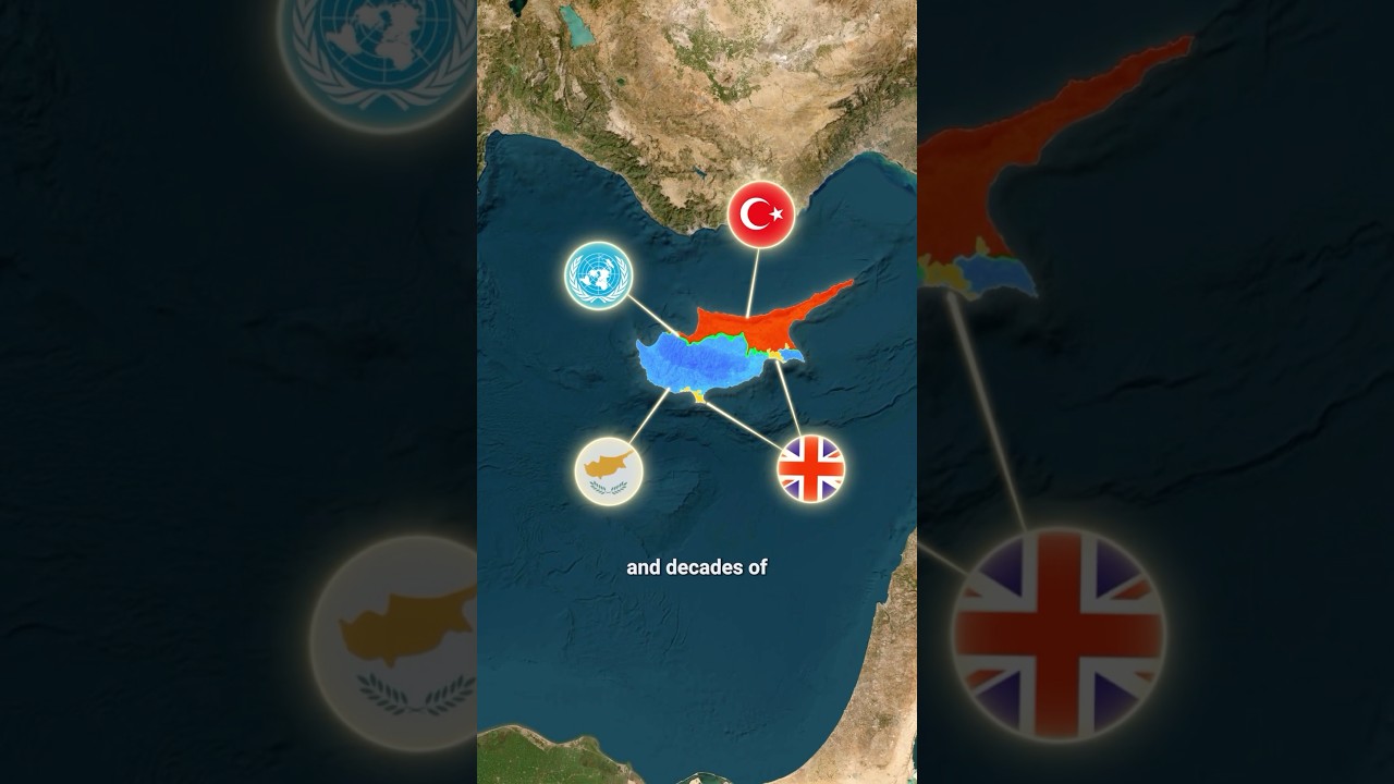 Why was Cyprus divided? 🇨🇾 The “Most Wanted” Island 🏝️