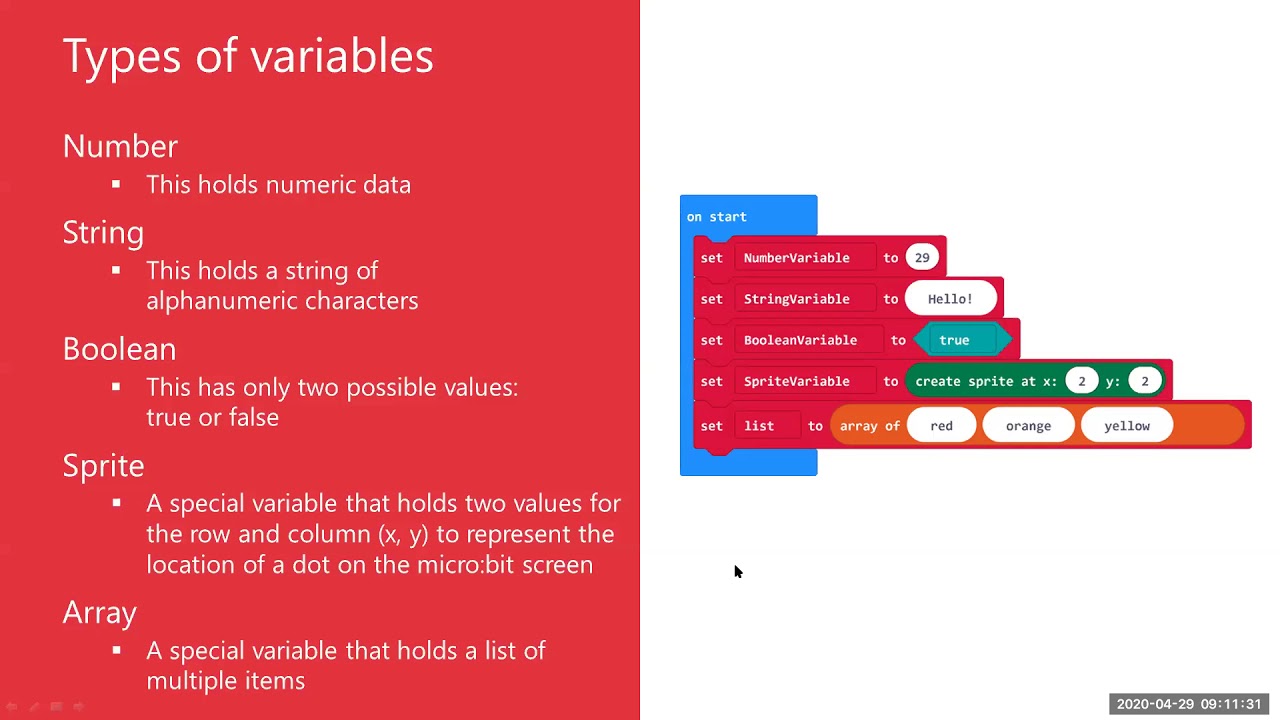 micro:bit Scorekeeper Program Part 1