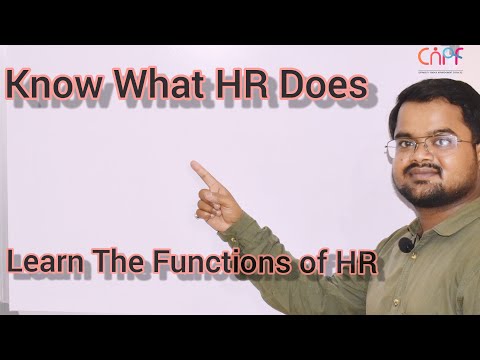 Know What HR Does | Learn The Functions of HR