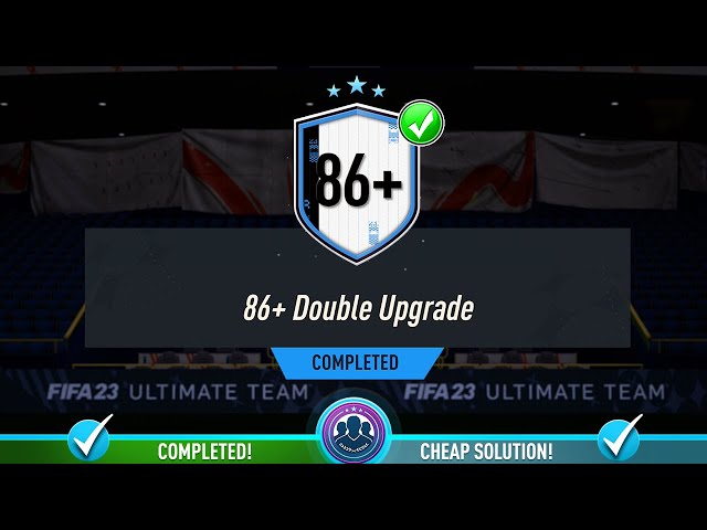 FIFA 23 86+Double Upgrade SBC: How to complete, expected costs, and more