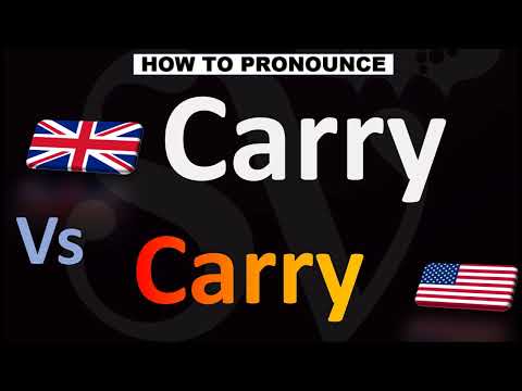 How to Pronounce Carry (2 Correct Ways!)