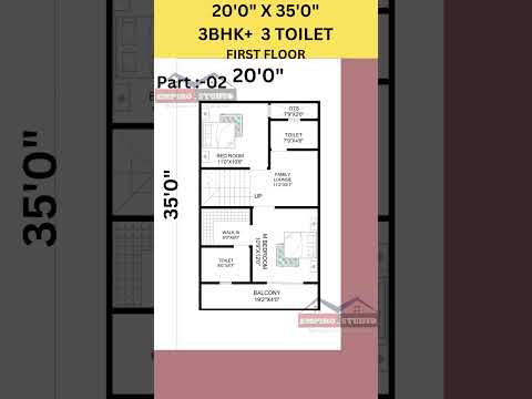 700 sqft duplex design with 3 bed room, 20 by 35 ghar ka naksa # #viral #housedesign #homeplan